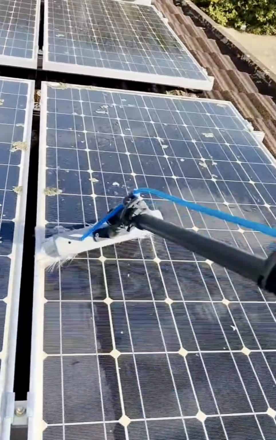 Solar Panel Washing - Pure Water Blasting